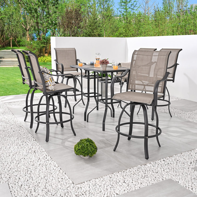 Wayfair bar height patio sets store